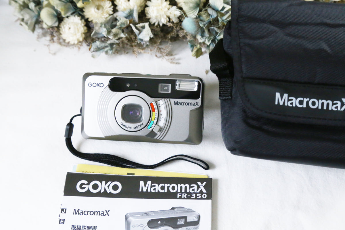 GOKO Macro Max FR-350【完動品・美品 】最短距離10cm ️近づいて撮れるカメラ🌻 – Ein Camera